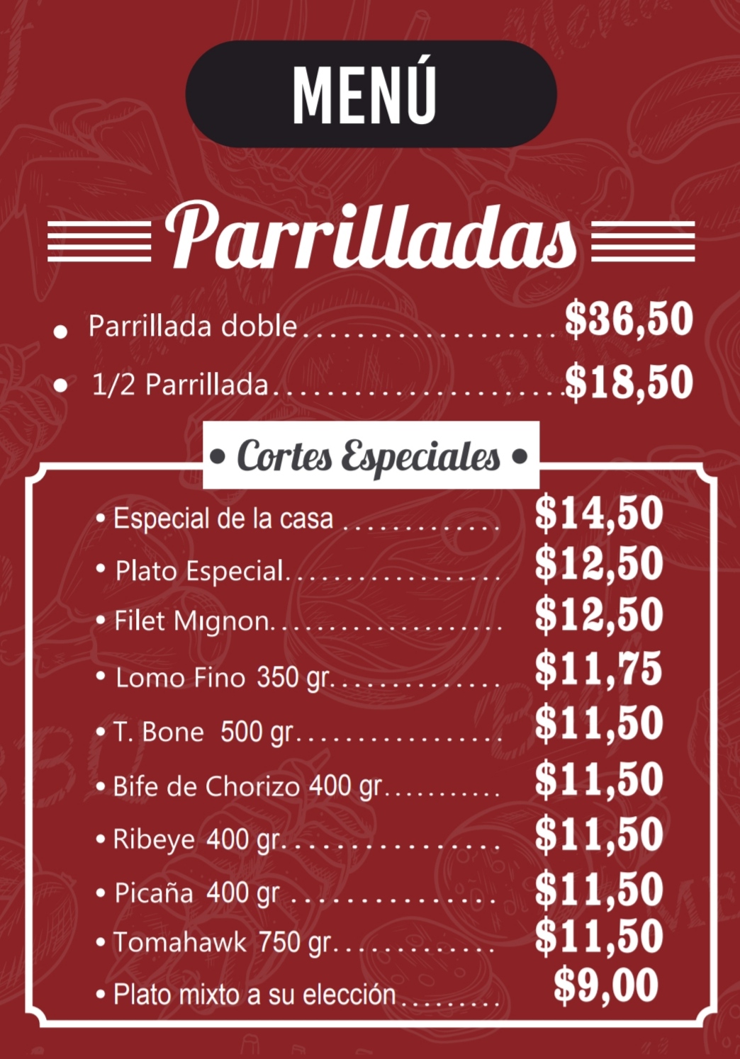 Parrilladas Francis "Steak House"